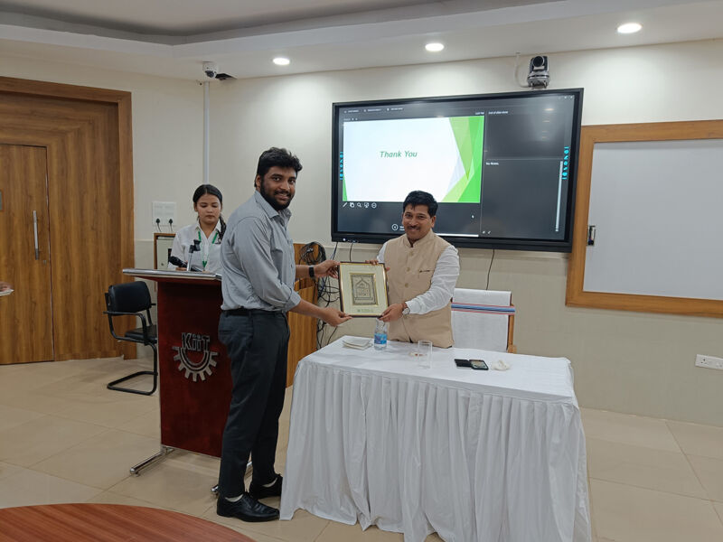 KSRM Organised a Talk on Perspectives in Development