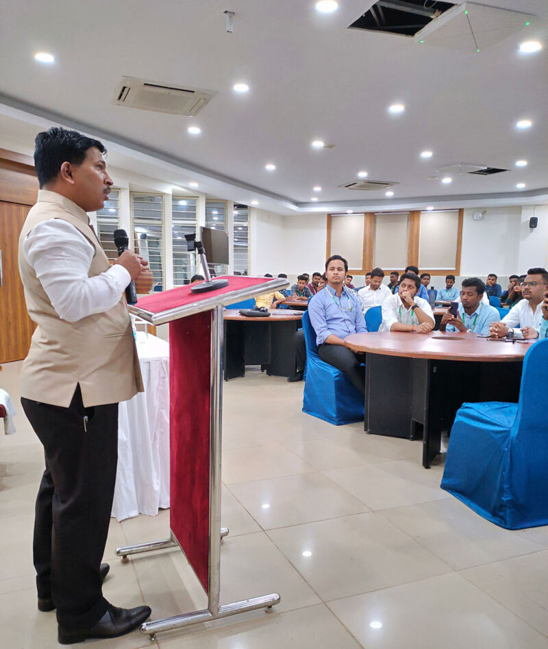 KSRM Organised a Talk on Perspectives in Development