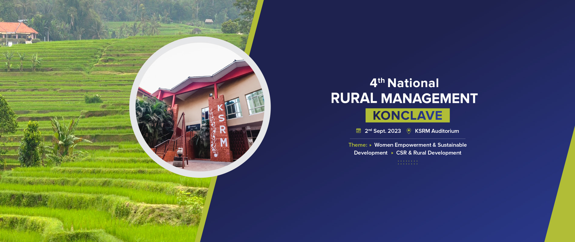 Rural Management Conclave - KIIT School of Rural Management