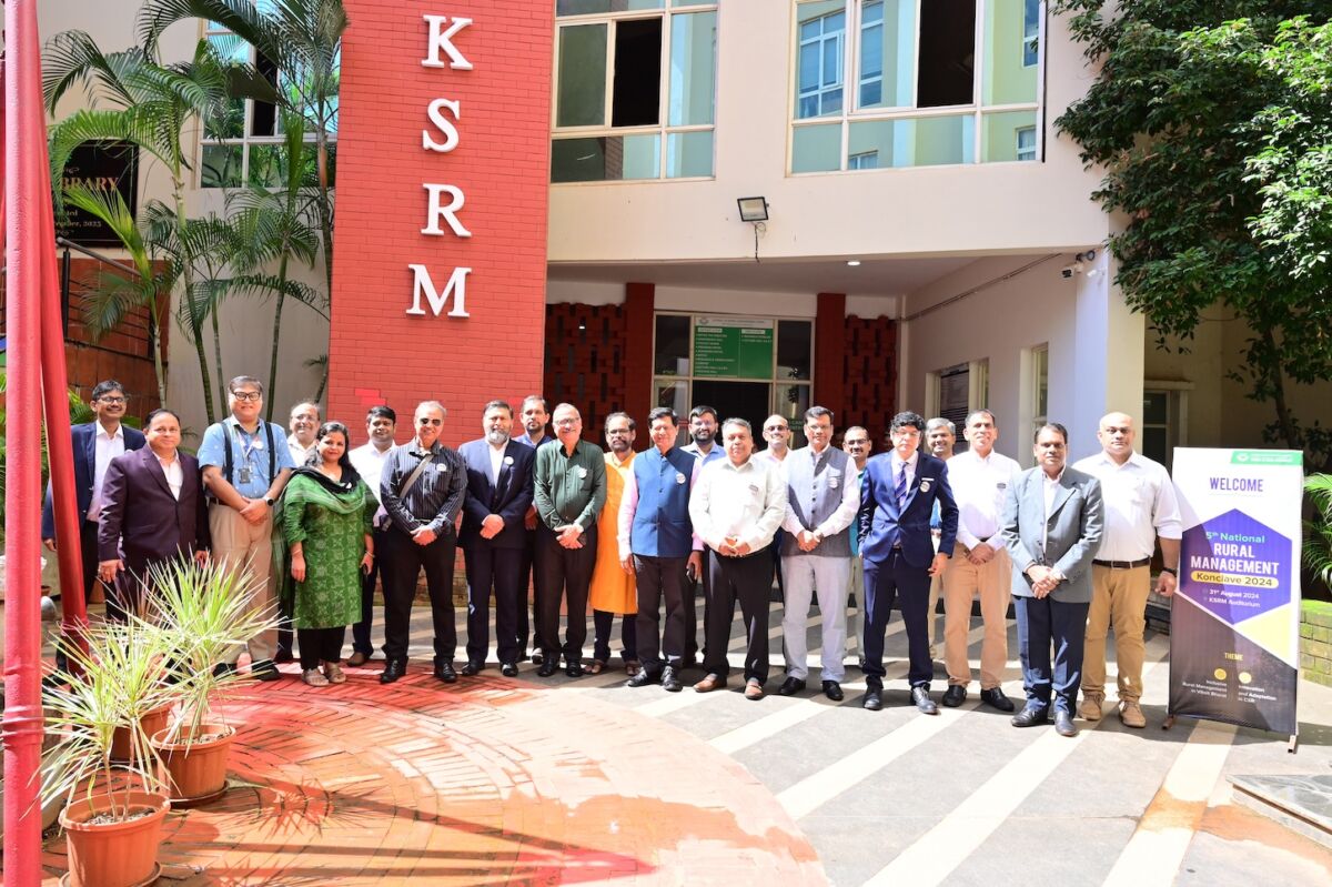 KSRM Conducts 5th National Rural Management Konclave 2024 - KIIT School ...